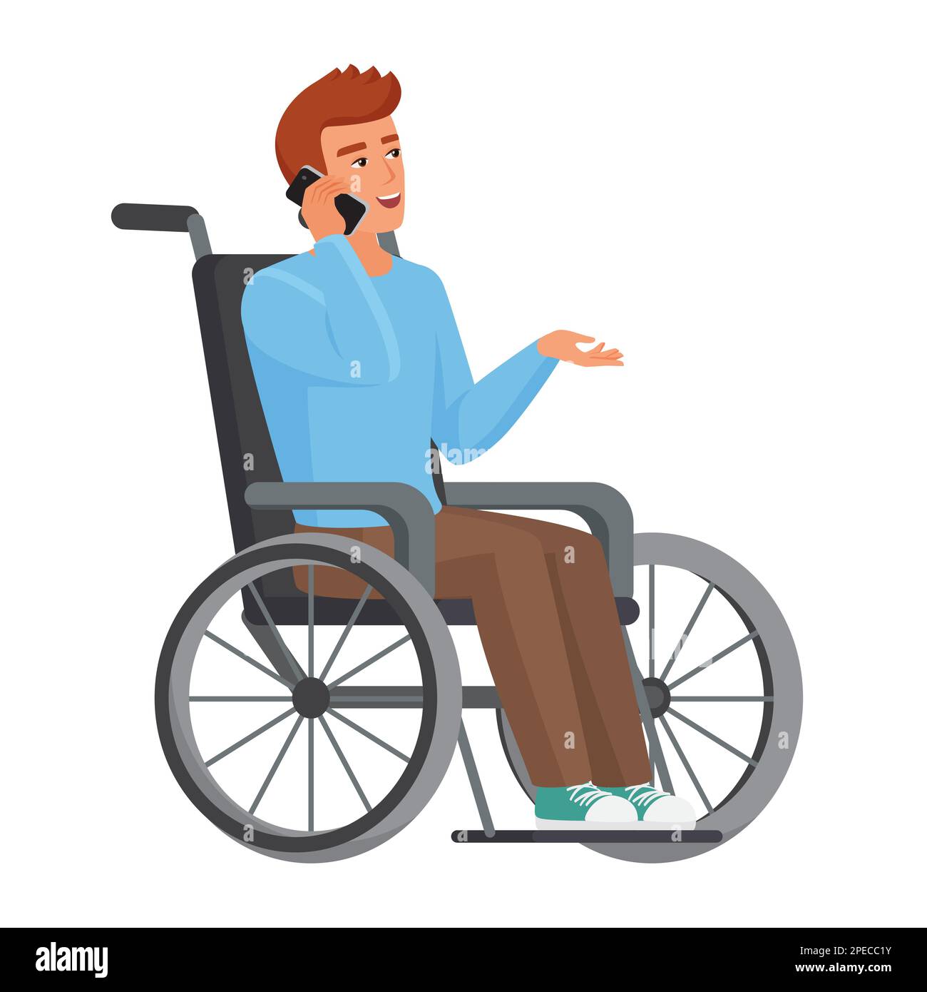 Paralysis transportation Stock Vector Images - Alamy