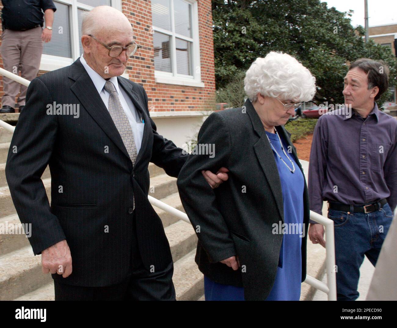Edgar Ray Killen, left, his wife, Betty Jo Killen, and her son, Jerry ...