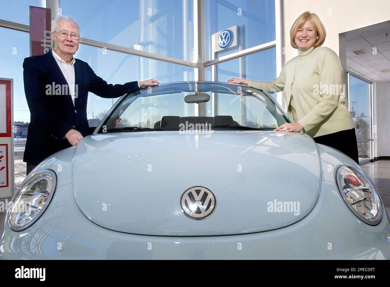 Daniel Eich, left, and his daughter and president of Eich Motor Company ...