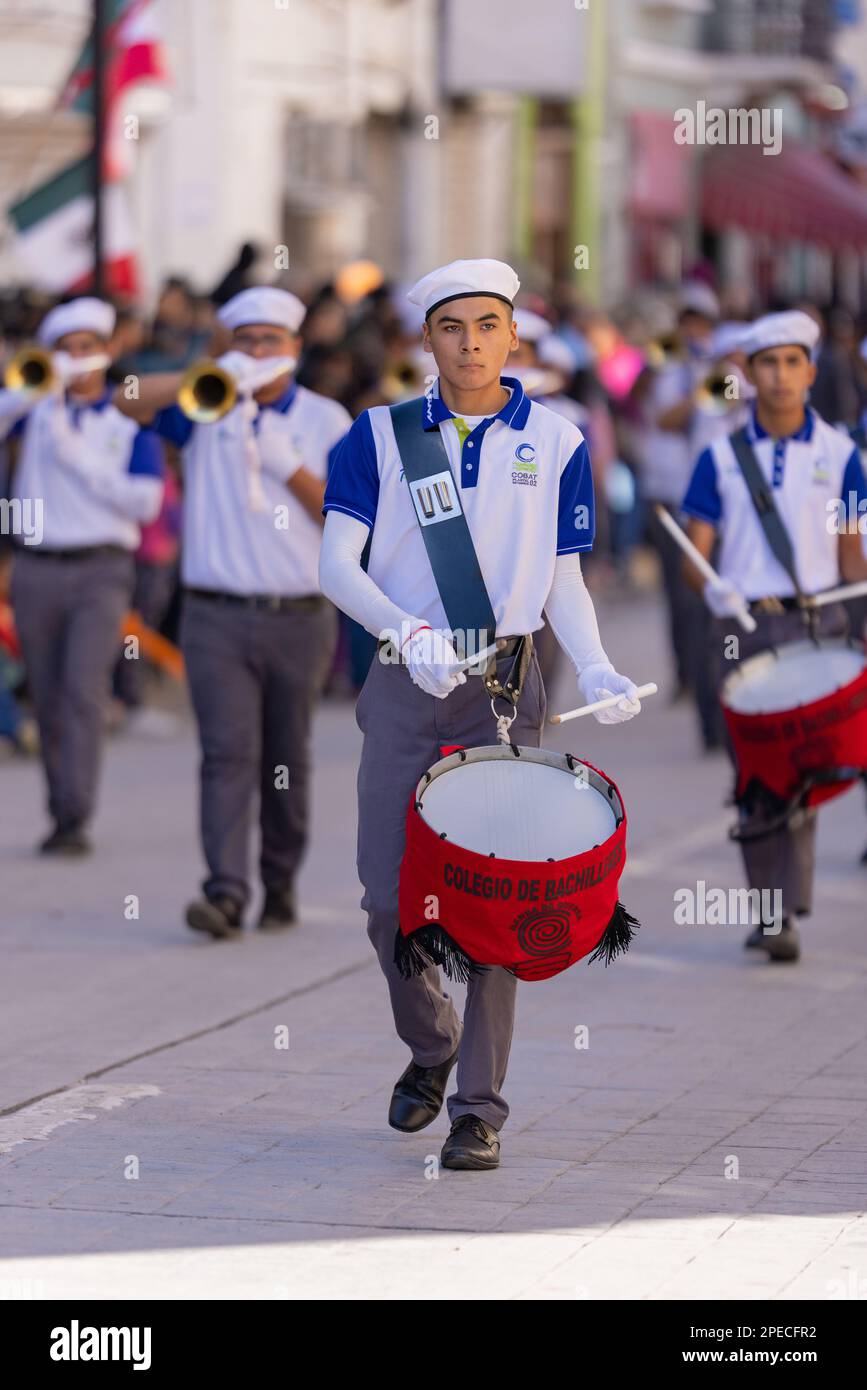 Matamoros, Tamaulipas, Mexico - November 26, 2022: The Desfile del 20 ...