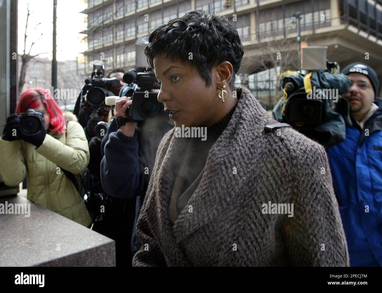 Janice Renee Knight enters Federal court in Philadelphia, Tuesday, Feb ...