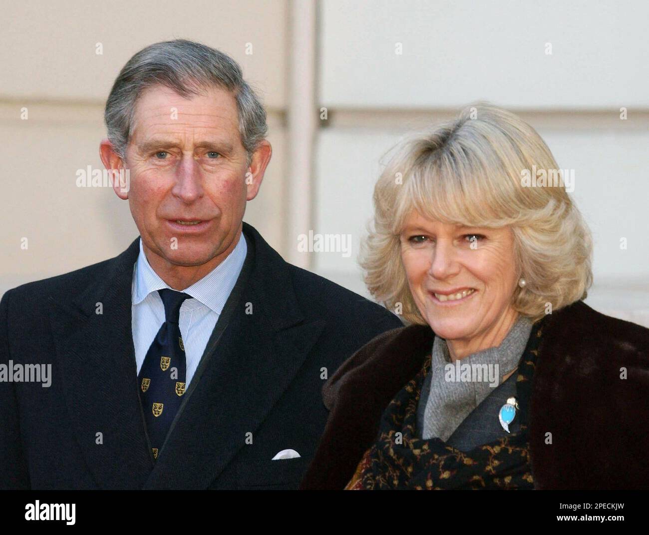 Prince Charles, the Prince of Wales, and his wife-to-be, Camilla Parker ...
