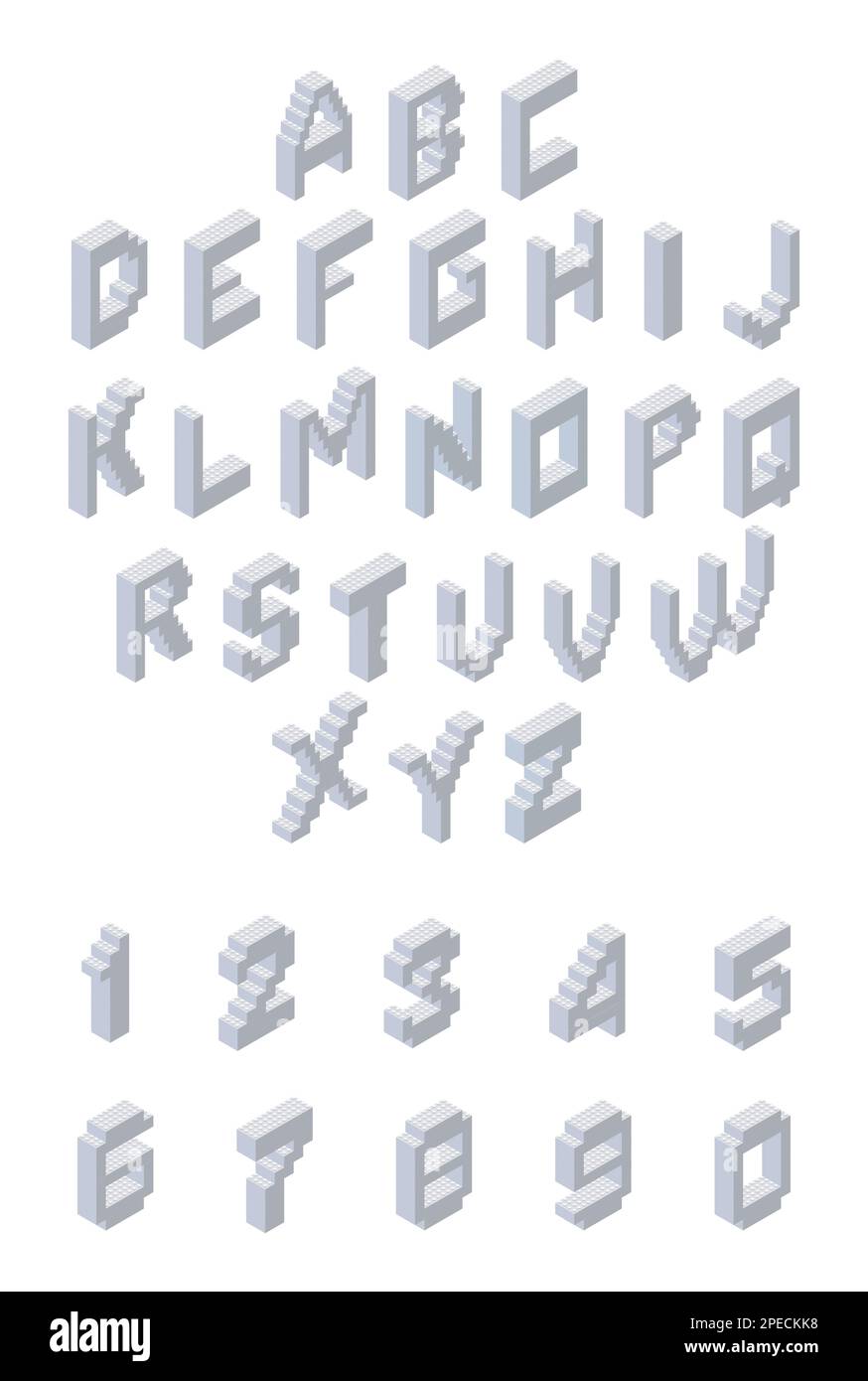 Alphabet letter block clipart hi-res stock photography and images - Alamy