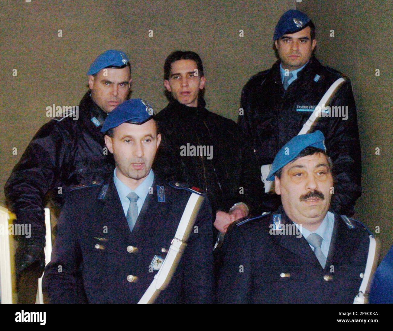 Mario Maccione, alleged member of the Satanic sect "Bestie di Satana ...