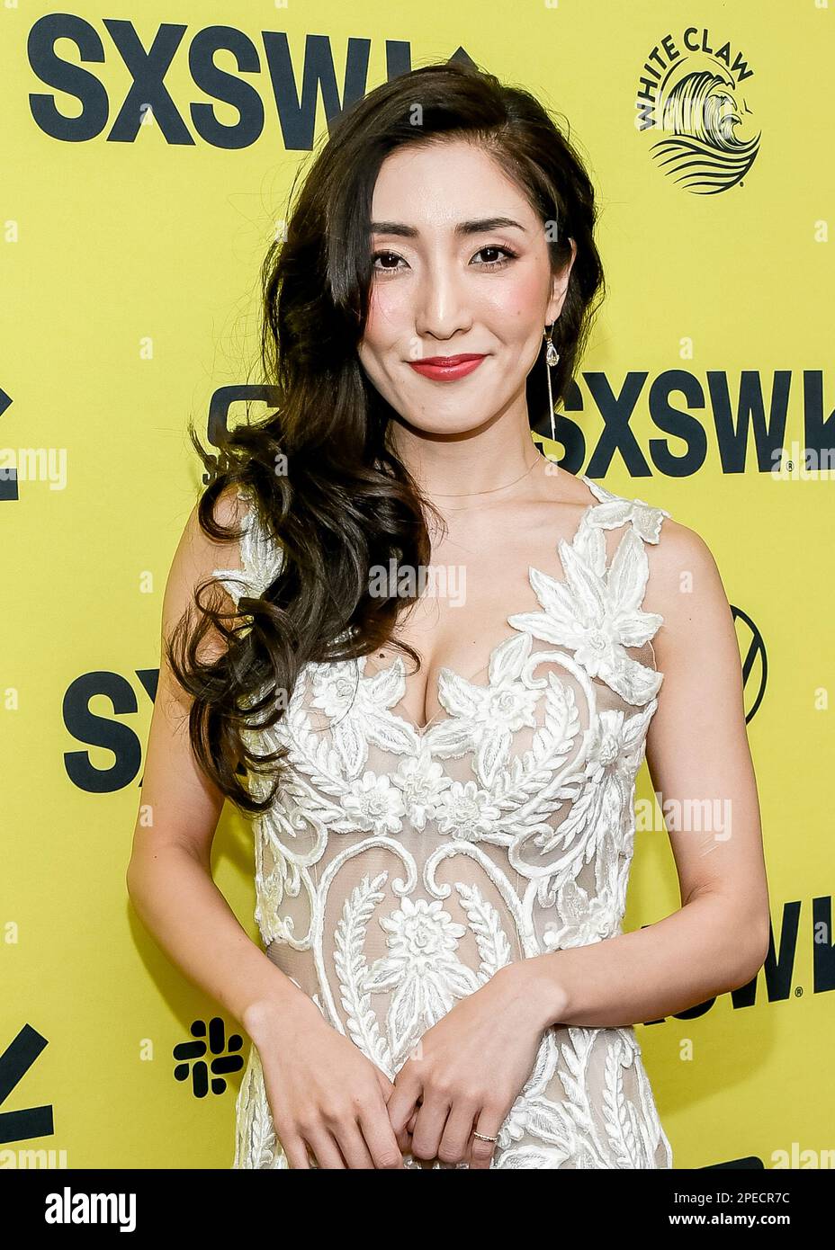 AUSTIN, TEXAS - MARCH 15: Ayane Nagabuchi attends the world premiere of Tetris at the Paramount ...