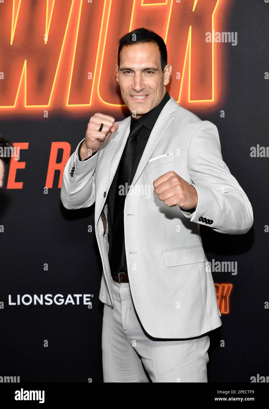 Marko Zaror attends a special screening of "John Wick: Chapter 4" at ...