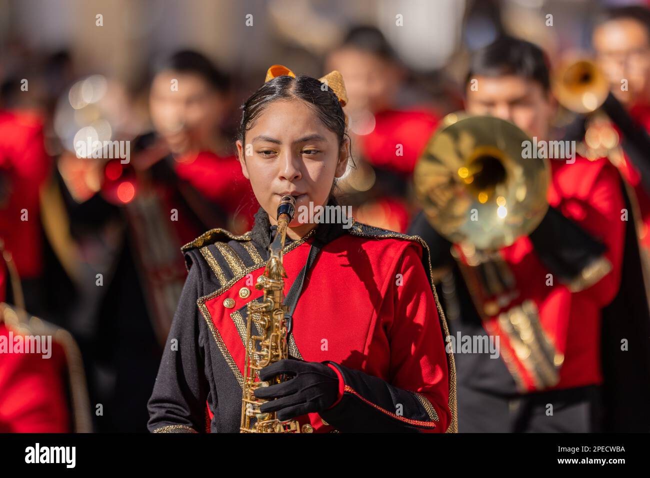 Matamoros, Tamaulipas, Mexico - November 26, 2022: The Desfile del 20 ...