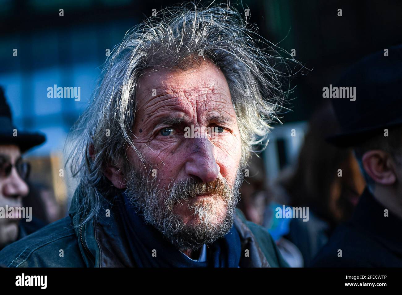 Paris, France. 16th Mar, 2023. The sculptor Assem Al Bacha at the ...