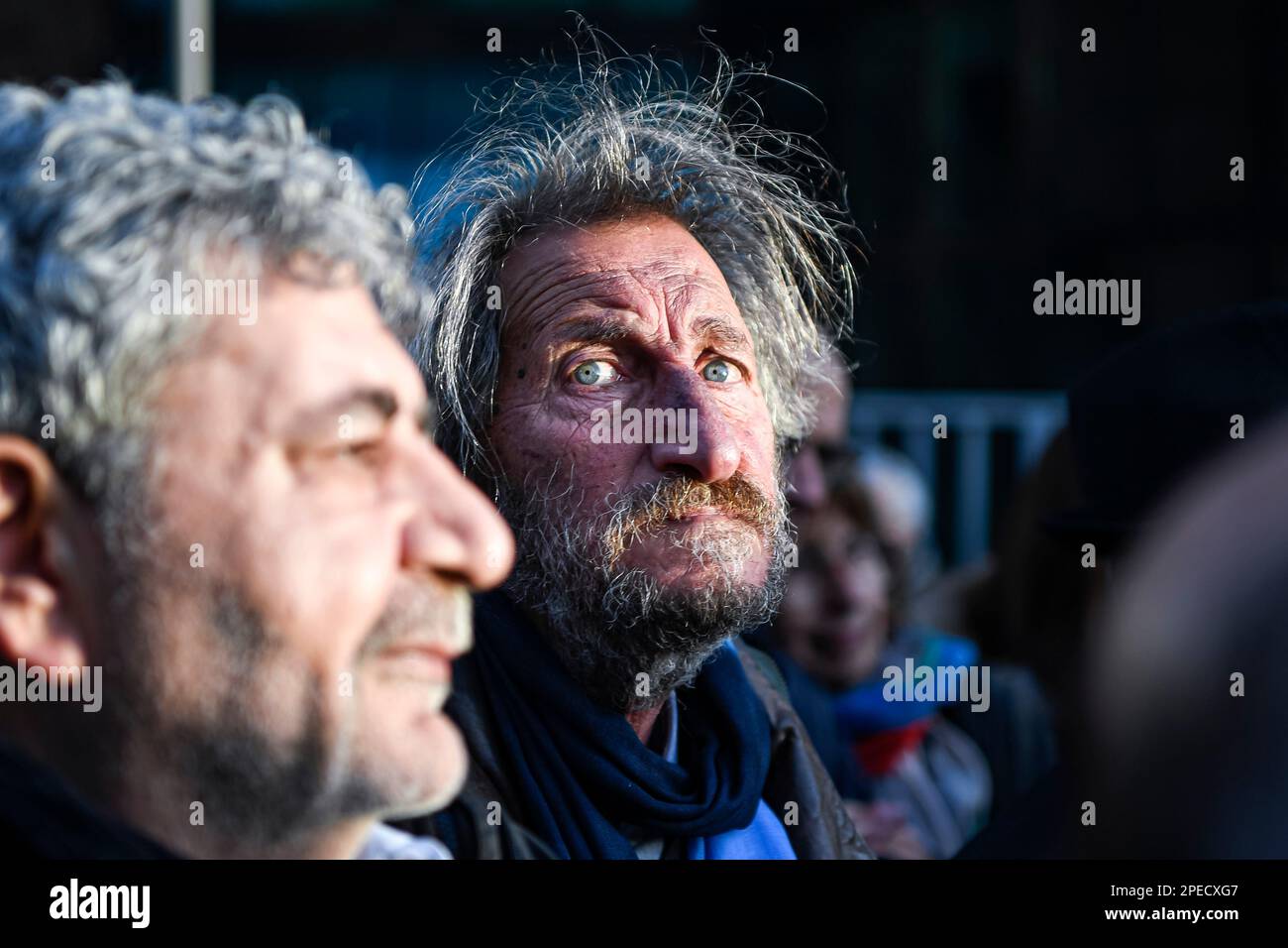 Paris, France. 16th Mar, 2023. The sculptor Assem Al Bacha at the ...