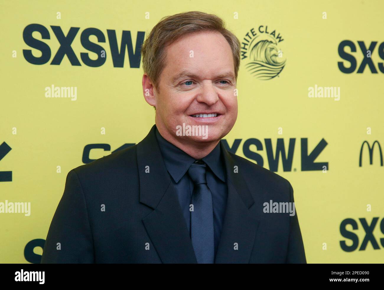 Director Jon S. Baird arrives for the "Tetris" world premiere during ...