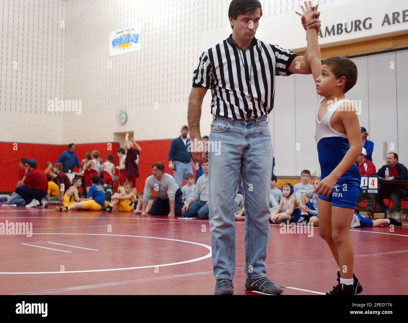 After his opponent left the mat with a bloodied nose, Ricky L. Ricketts ...