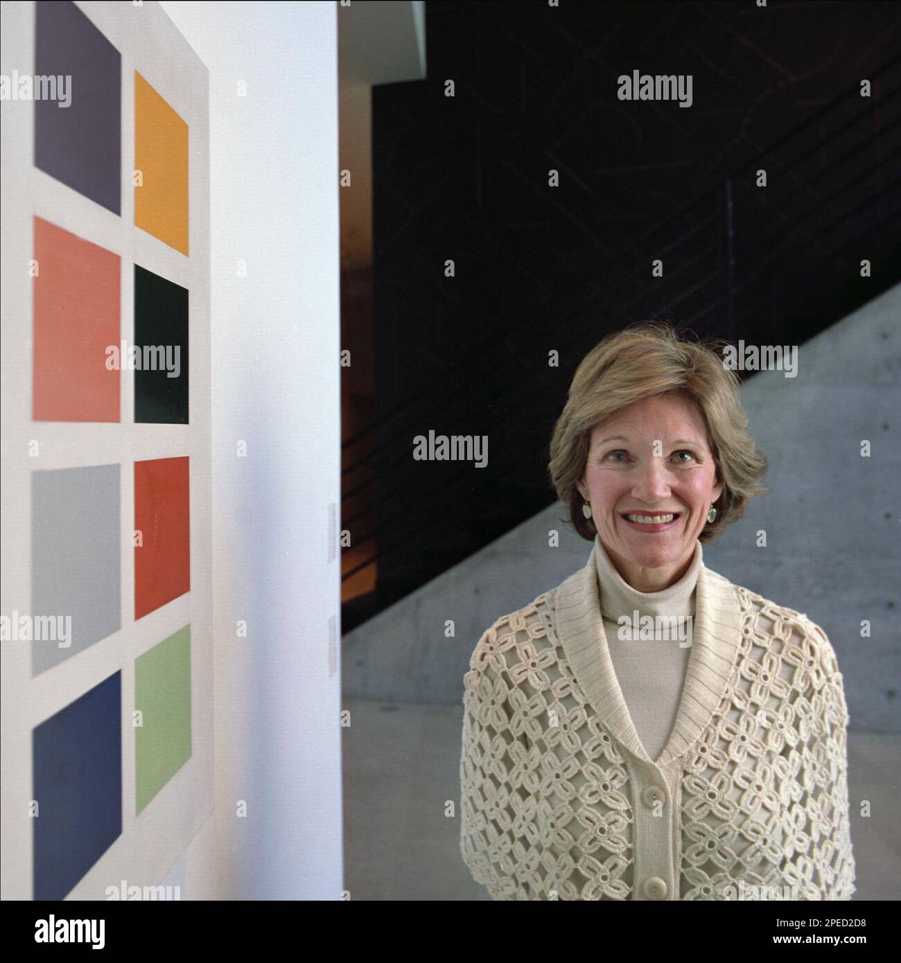 Deedie Rose poses Tuesday, Feb. 15, 2005, at her home in Dallas. Three ...