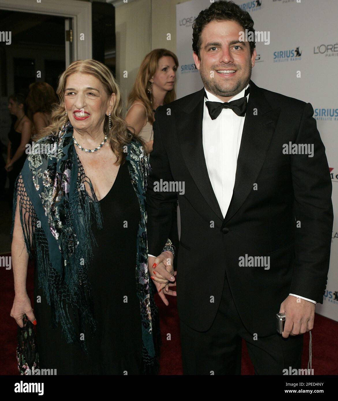 Brett Ratner and guest arrives to the Clive Davis' 2005 Pre Grammy ...