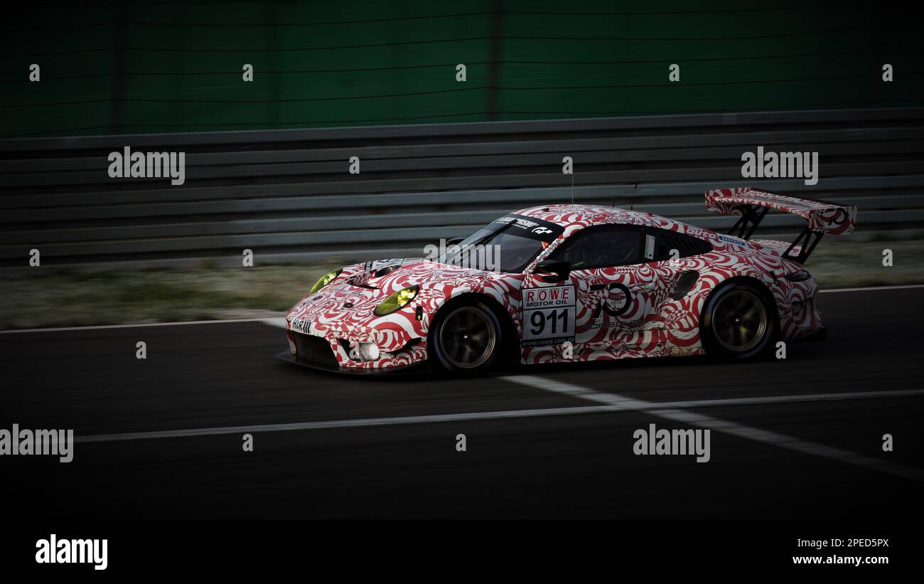Raceday on Nürburgring at the Green Hell Stock Photo - Alamy