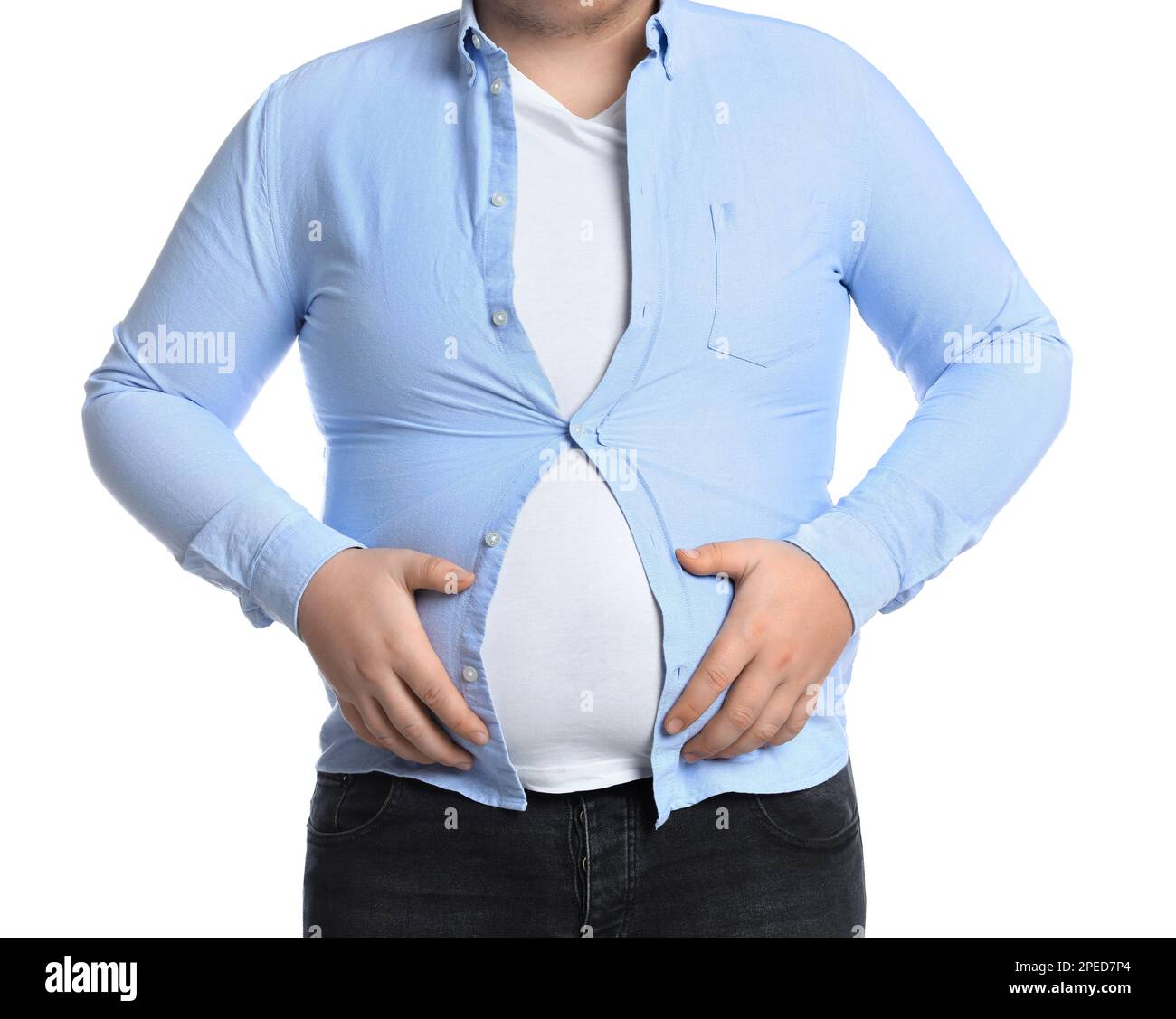 Clothes too small tight hi-res stock photography and images - Alamy