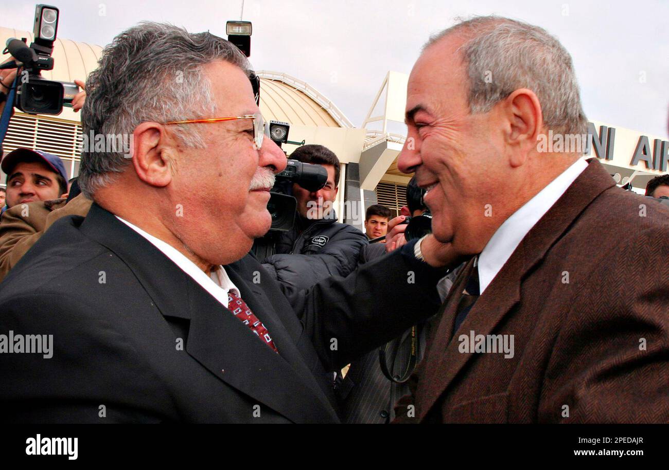 Kurdish leader and aspirant to the position of Iraqi President, Jalal ...
