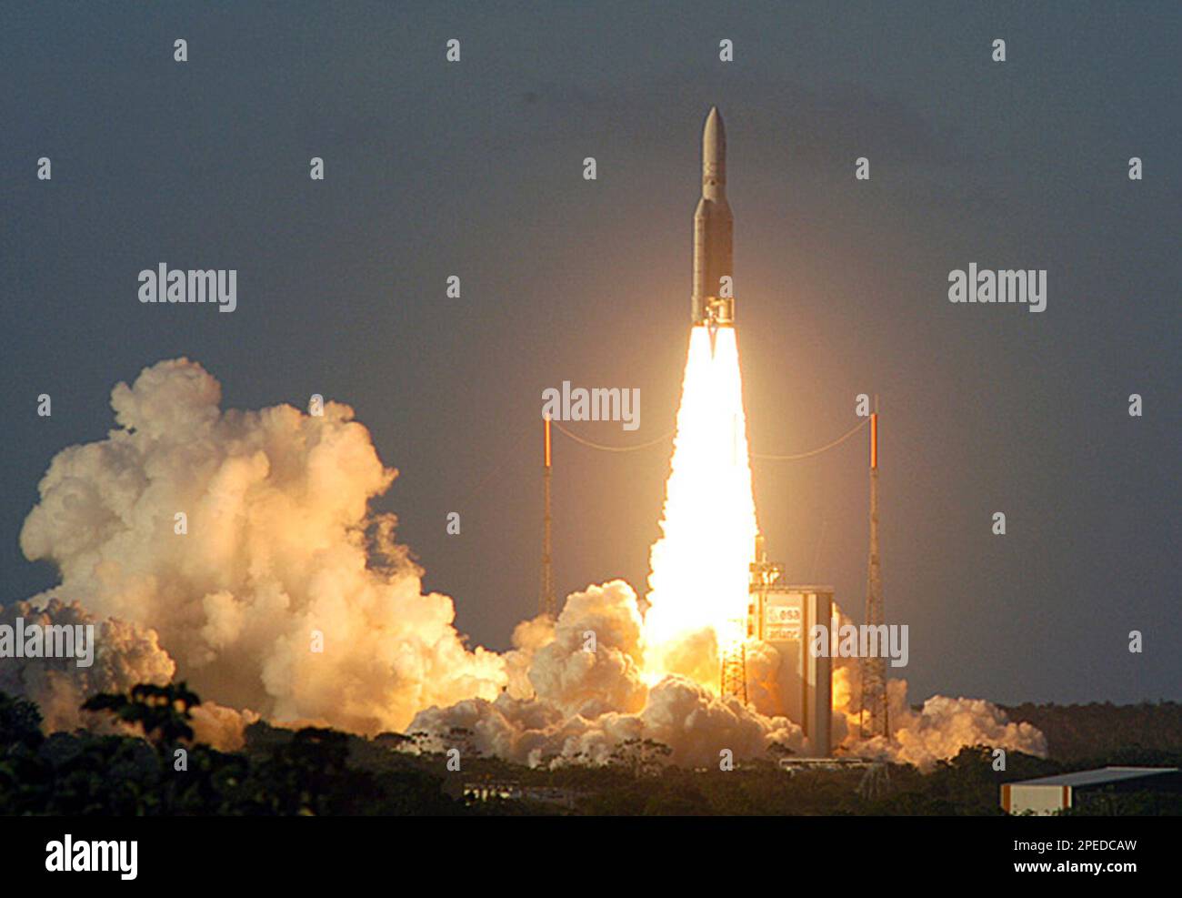 This image provided by the European Space Agency (ESA) shows the ...