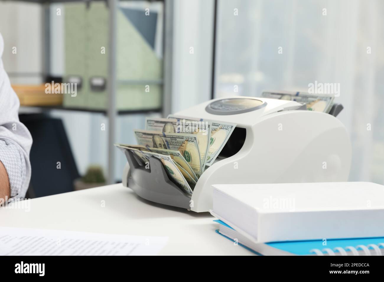 Modern banknote counter money hi-res stock photography and images - Alamy