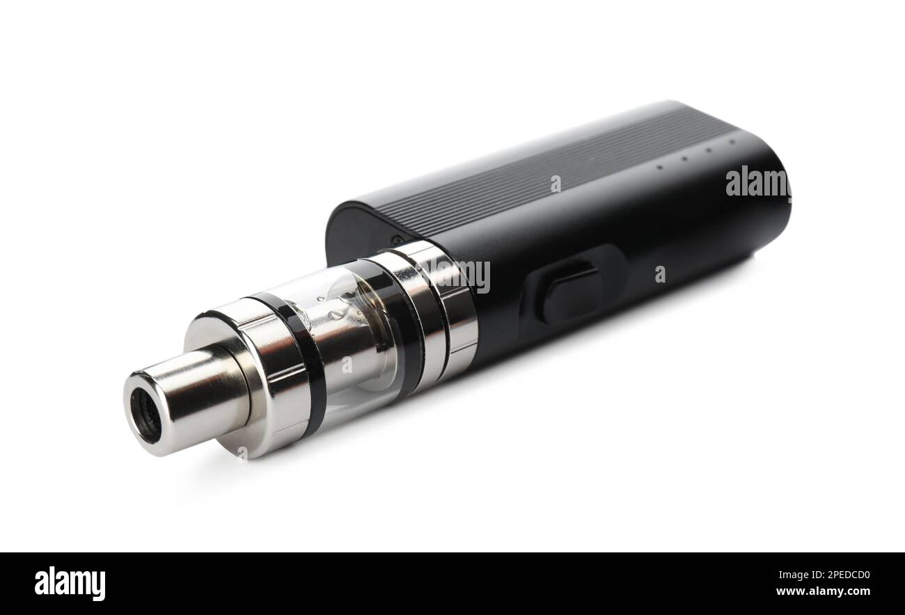 One electronic smoking device isolated on white Stock Photo - Alamy