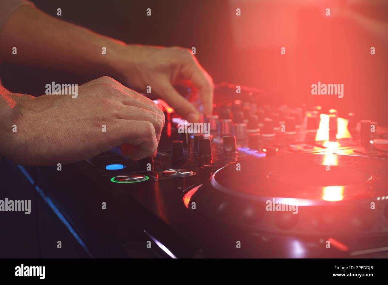 Dj setup for event hi-res stock photography and images - Alamy