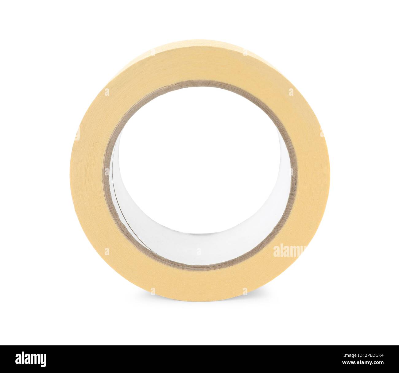 Roll of adhesive tape isolated on white Stock Photo - Alamy