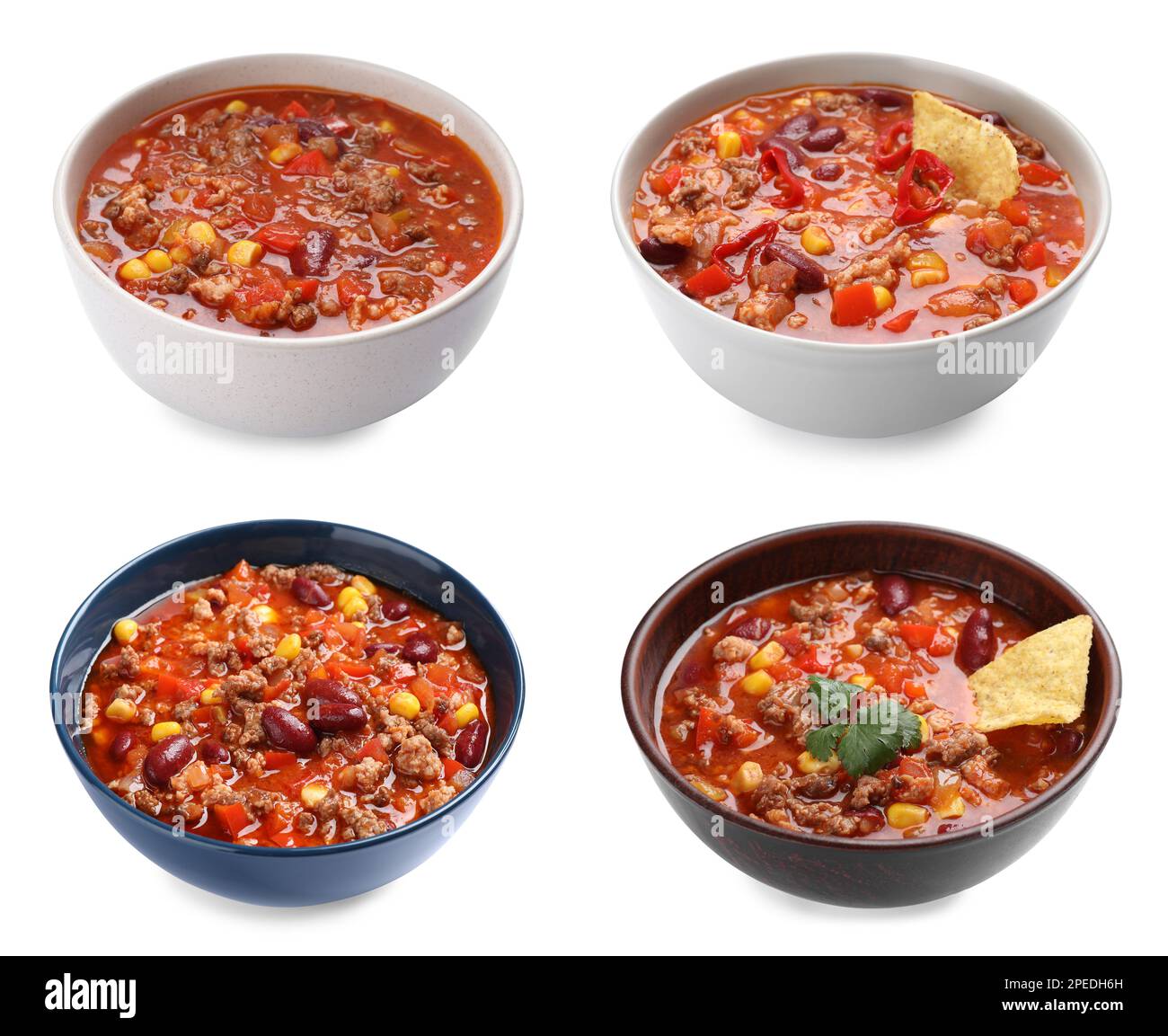 Chili con carne on Cut Out Stock Images & Pictures - Alamy