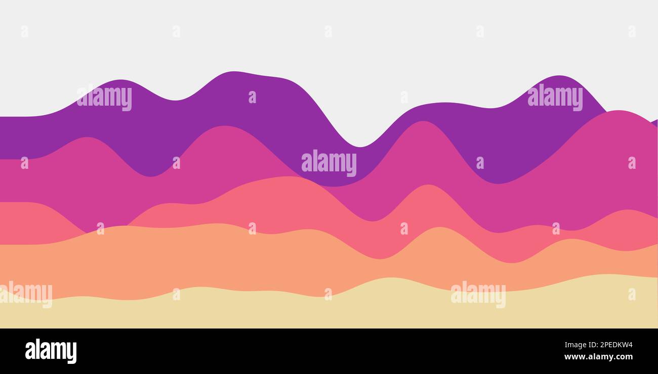 Beautiful artistic colorful sunset Stock Vector Images - Alamy