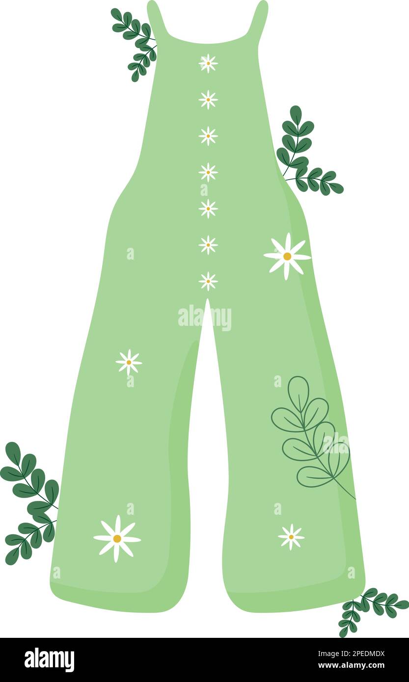 sustainable overalls design Stock Vector Image & Art - Alamy