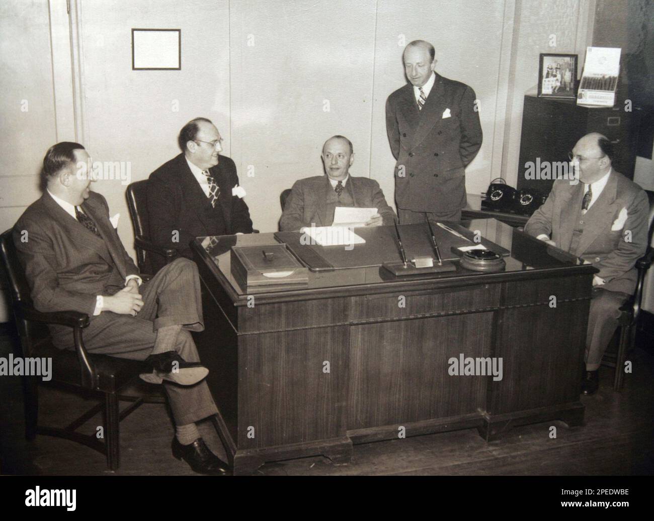 The Frieder brothers, from the left, Morris, Herbert, Philip, Henry ...