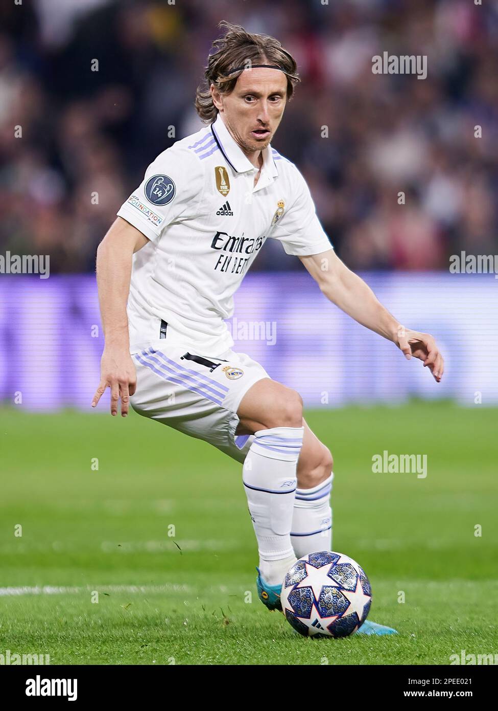 Madrid, Spain. 15th Mar, 2023. Luka Modric of Real Madrid in action ...