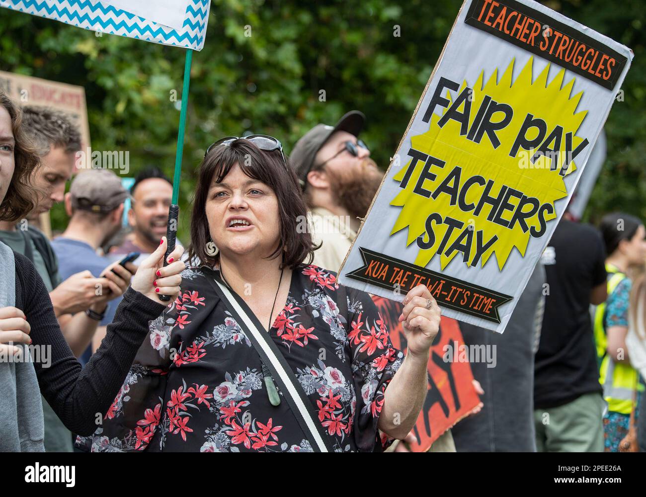 Teachers strike new zealand hi-res stock photography and images - Alamy