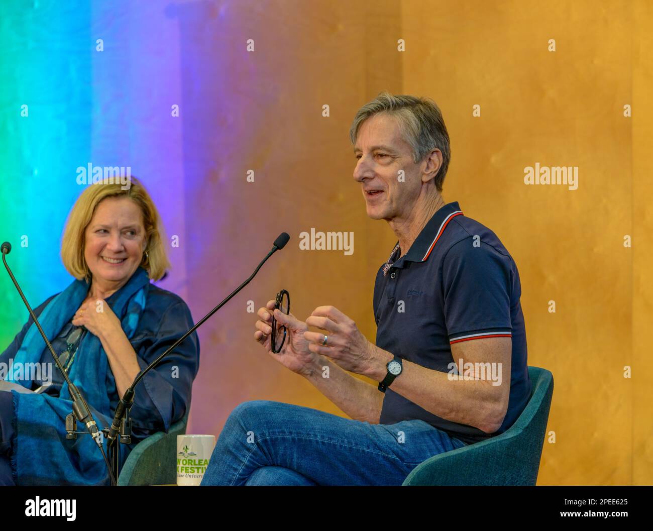 NEW ORLEANS, LA, USA - MARCH 11, 2023: Satirist Andy Borowitz at the ...