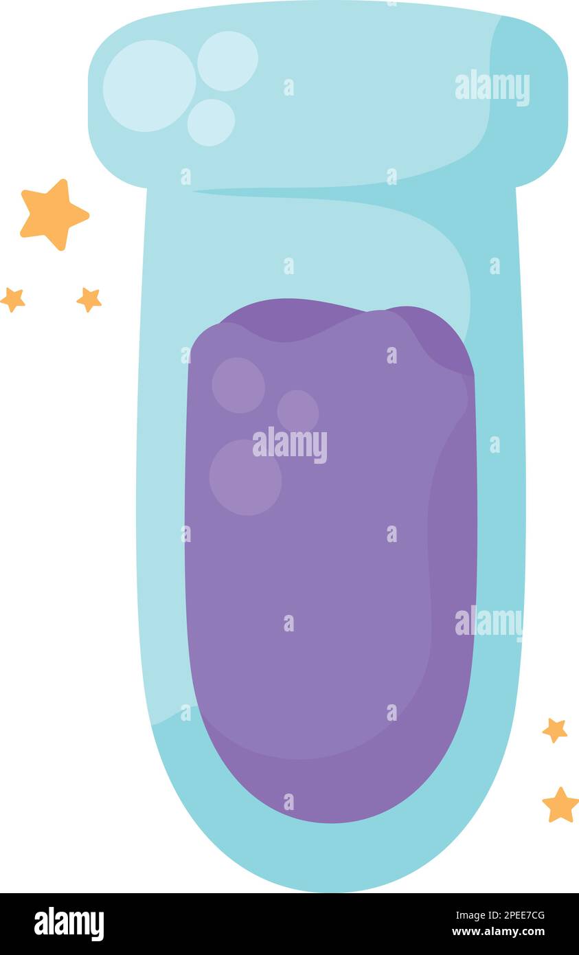 purple lab flask Stock Vector Image & Art - Alamy