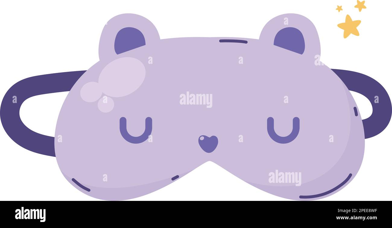 Panda sleep mask Stock Vector Images - Alamy