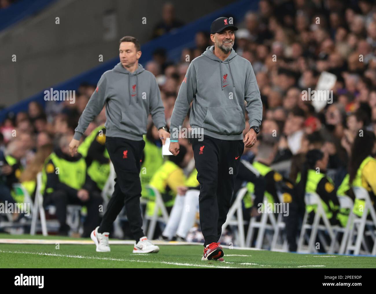 Madrid, Spain. 15th Mar, 2023. Jurgen Klopp Head coach of Liverpool FC ...