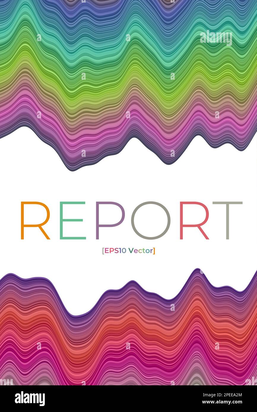 Cover page template. Can be used as banner, flyer, poster, business ...