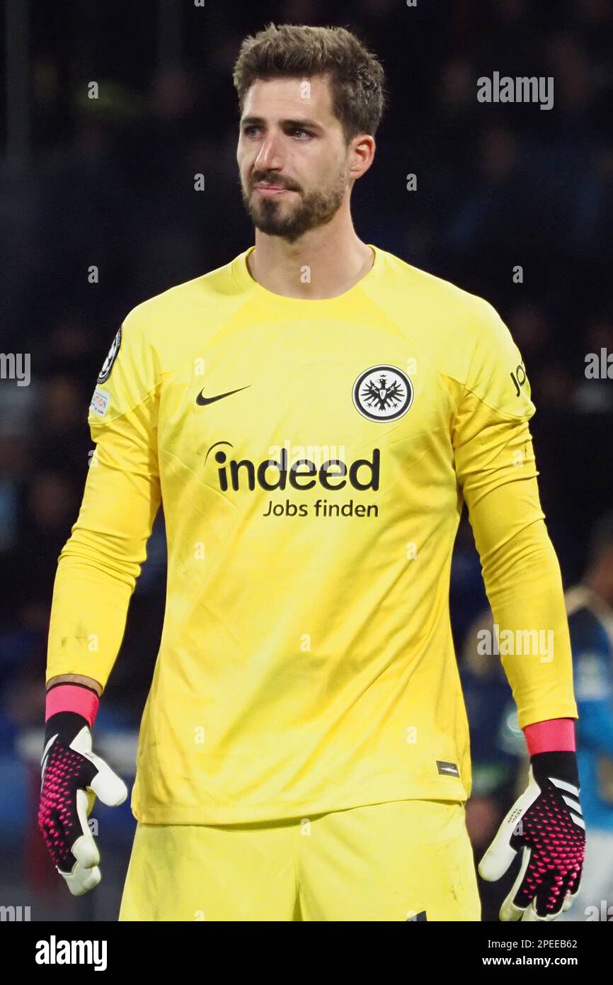 Napoli, Italy. 15th Mar, 2023. Kevin Trappi player of Eintracht ...