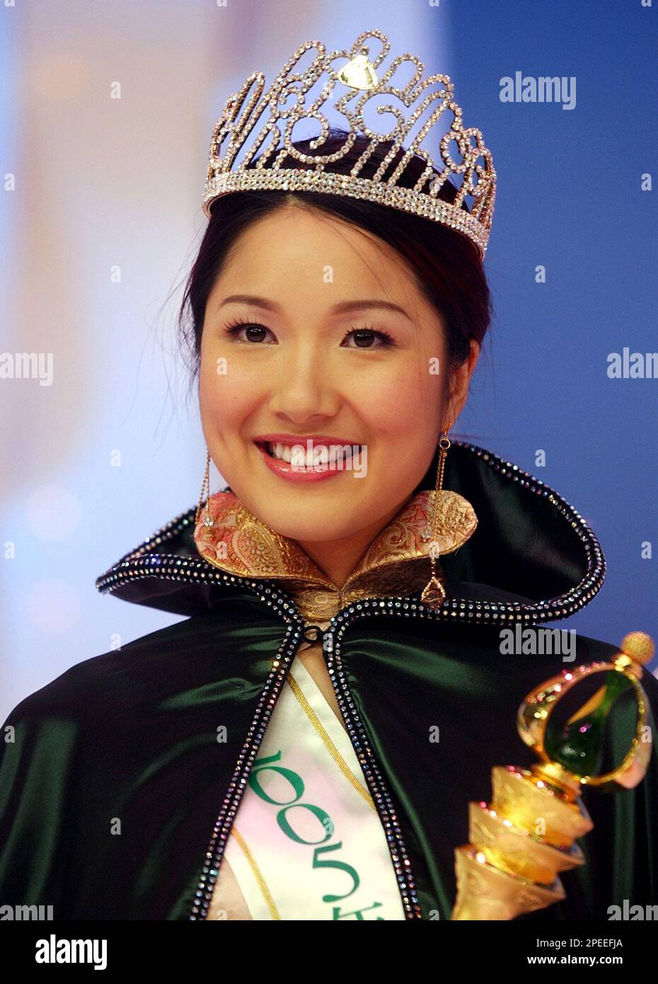 Newly crowned Miss Chinese International Li Yanan Leanne, 20, from ...