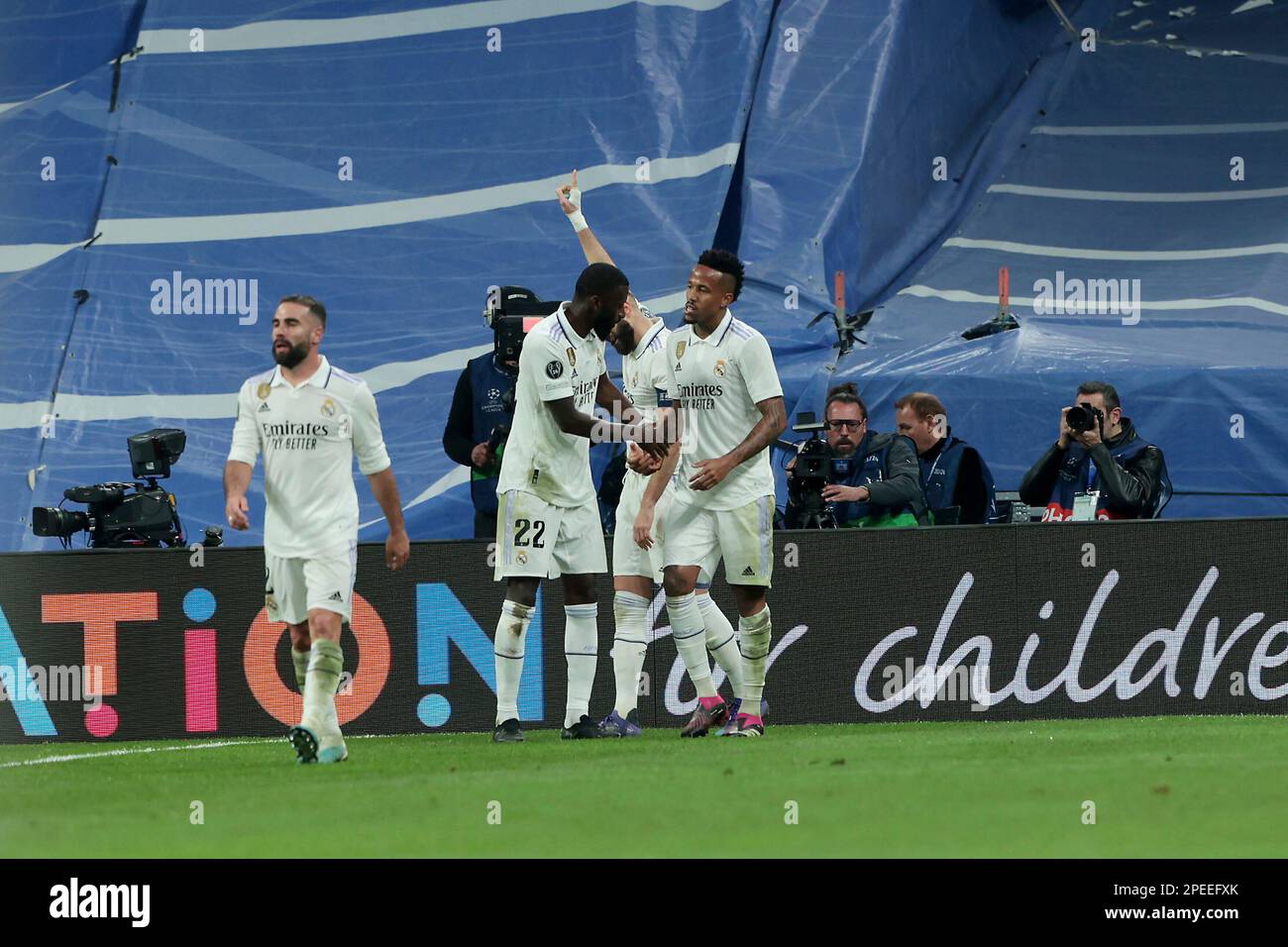 Madrid, Spanien. 15th Mar, 2023. Madrid Spain; 03.15.2023.- Real Madrid ...