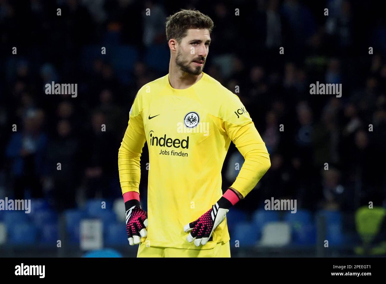 Napoli, Italy. 15th Mar, 2023. Kevin Trappi player of Eintracht ...
