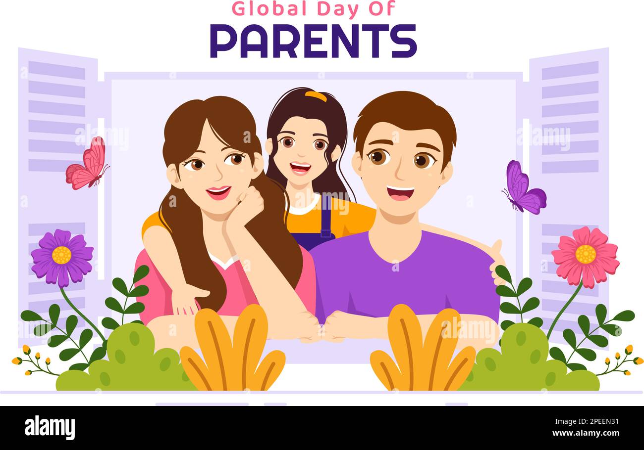 Global Day of Parents Illustration with Importance of Being a ...