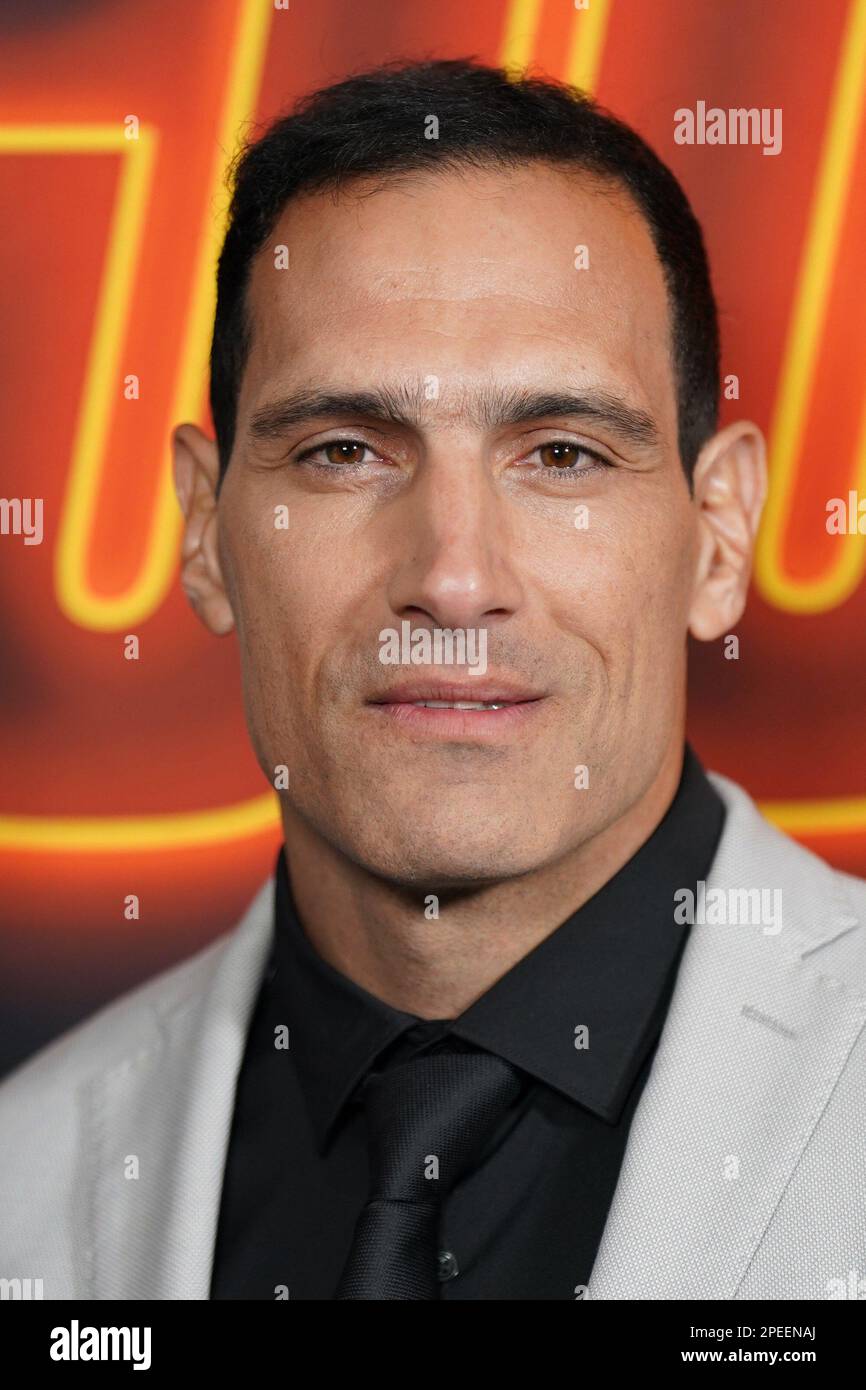 New York, NY, USA. 15th Mar, 2023. Marko Zaror at arrivals for JOHN ...