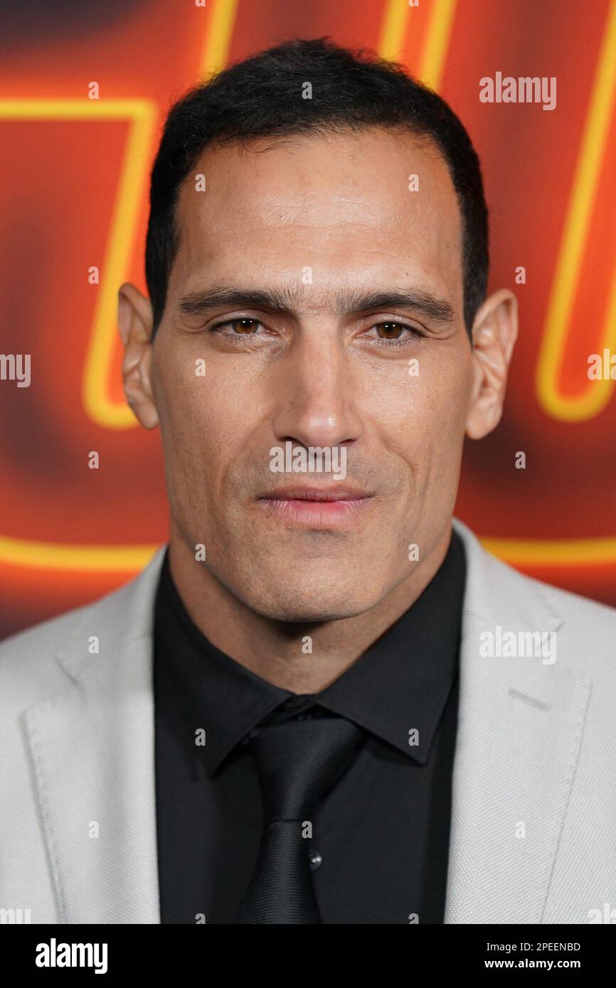 New York, NY, USA. 15th Mar, 2023. Marko Zaror at arrivals for JOHN ...