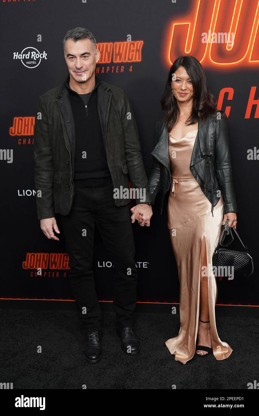 New York, NY, USA. 15th Mar, 2023. Chad Stahelski at arrivals for JOHN WICK: CHAPTER 4 Special ...
