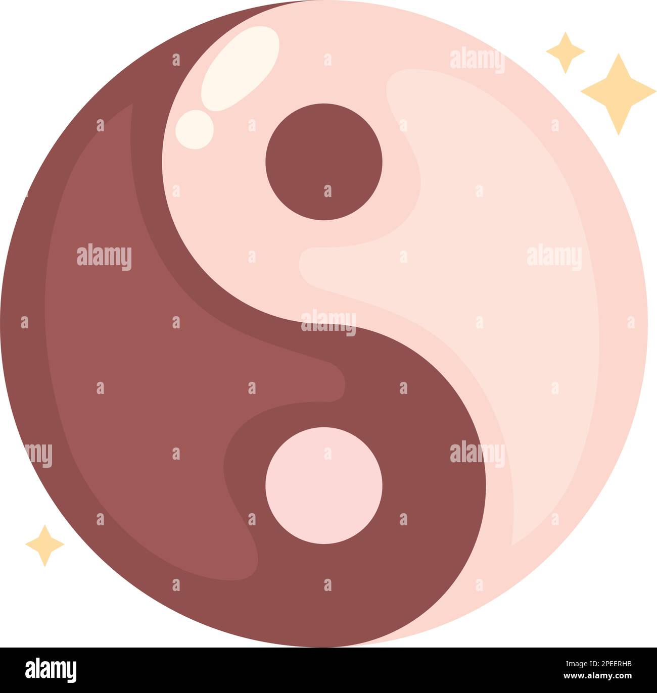 ying yang design Stock Vector Image & Art - Alamy