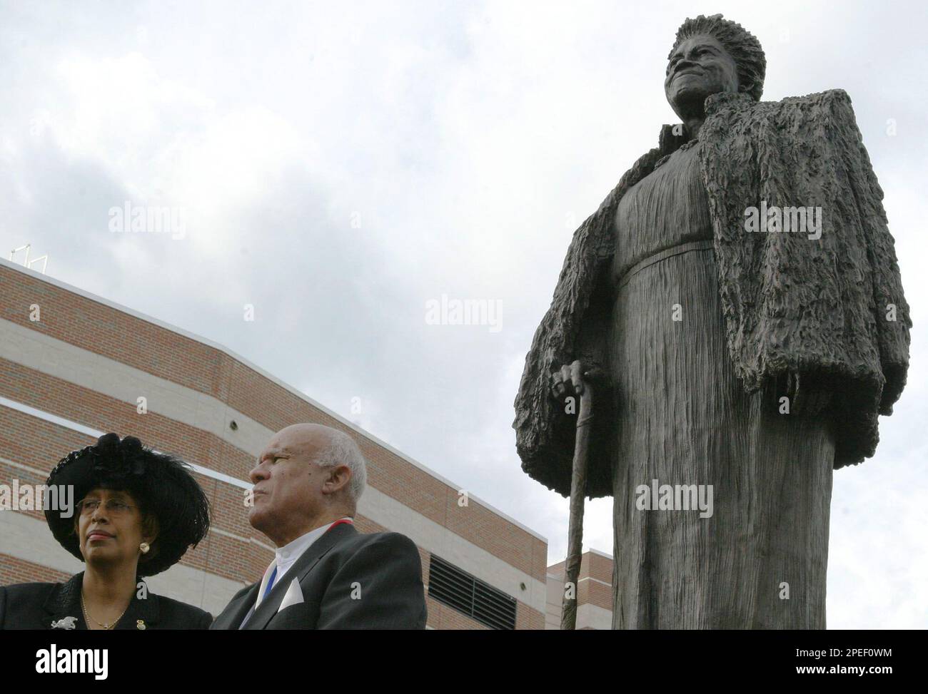 President of Bethune-Cookman College, Trudie Kibbe Reed, left, and ...