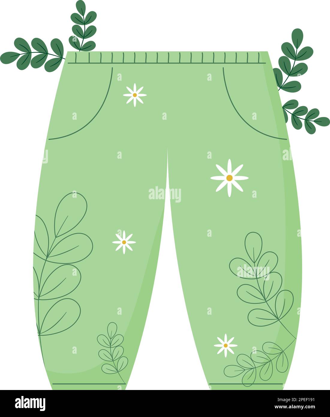 sustainable pants design Stock Vector Image & Art - Alamy