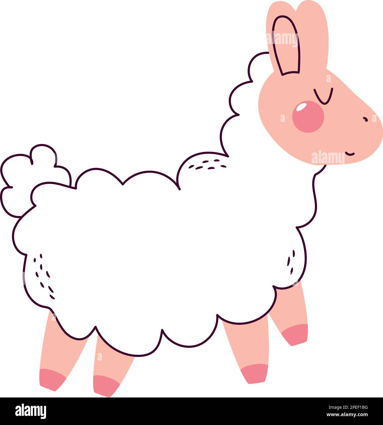 flushed alpaca design Stock Vector Image & Art - Alamy