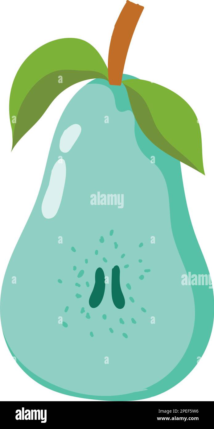 pear fruit icon Stock Vector Image & Art - Alamy