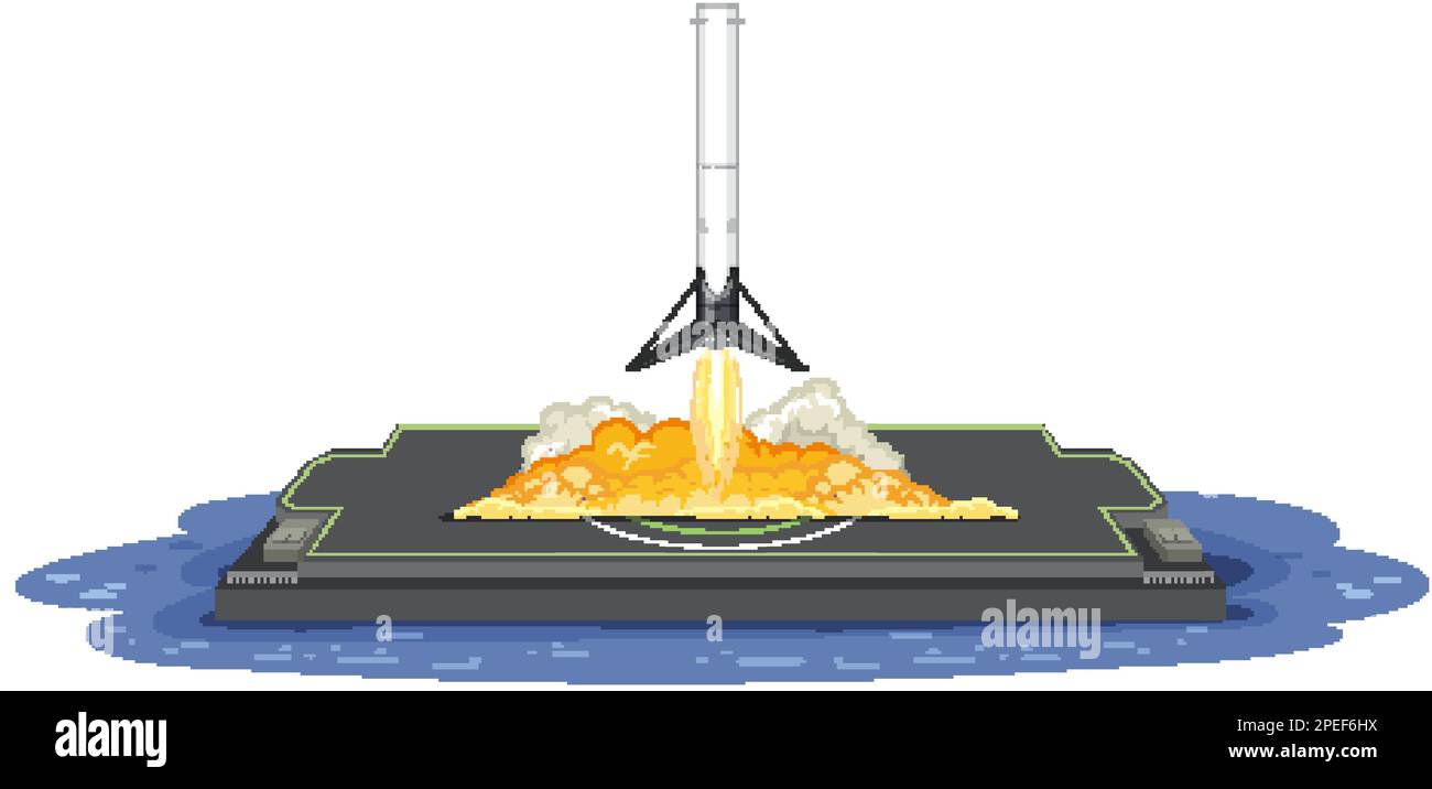 Launching rocket clipart hi-res stock photography and images - Alamy